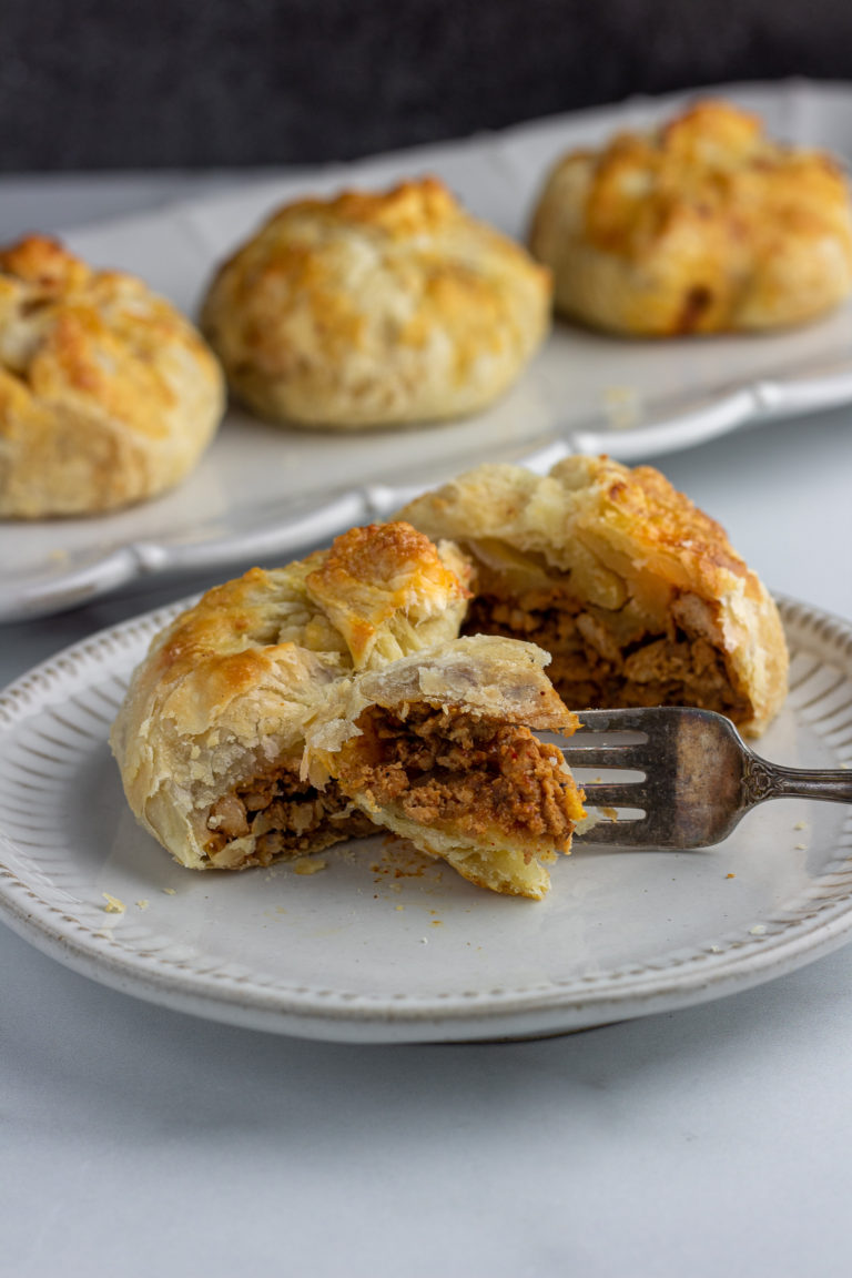 Spicy Chicken Puff Pastry - Kitchen Gone Rogue
