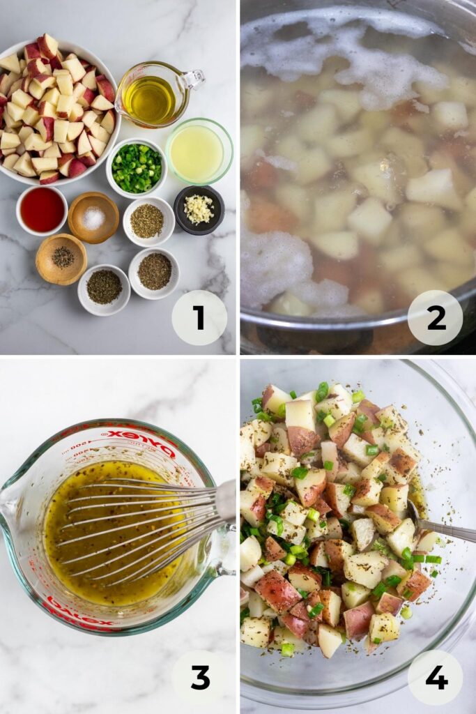 Zoes Kitchen Potato Salad Recipe (grilled & regular) - Kitchen Gone Rogue